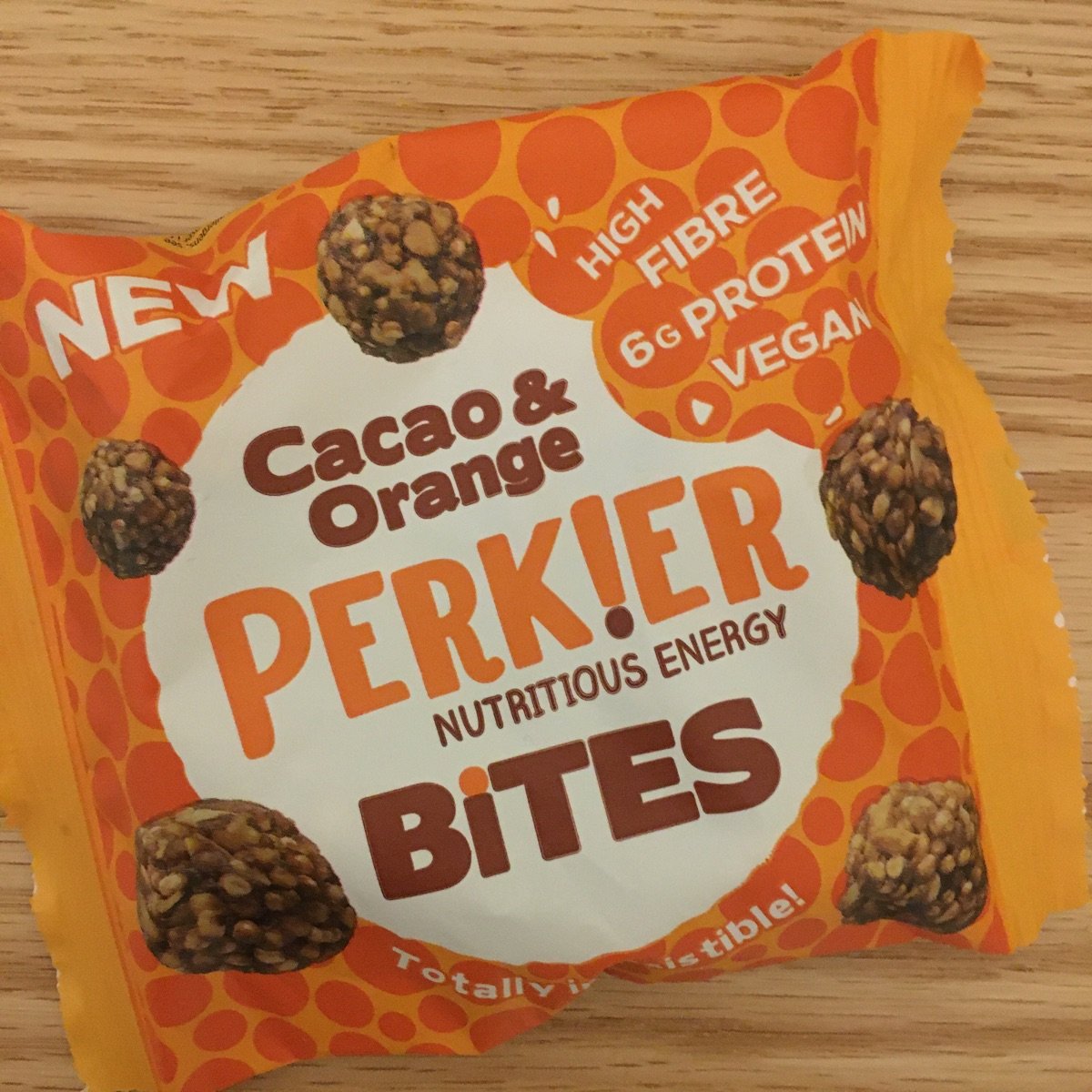 Cacao and orange bites from Perkier - Vegan Product Reviews & Ratings ...