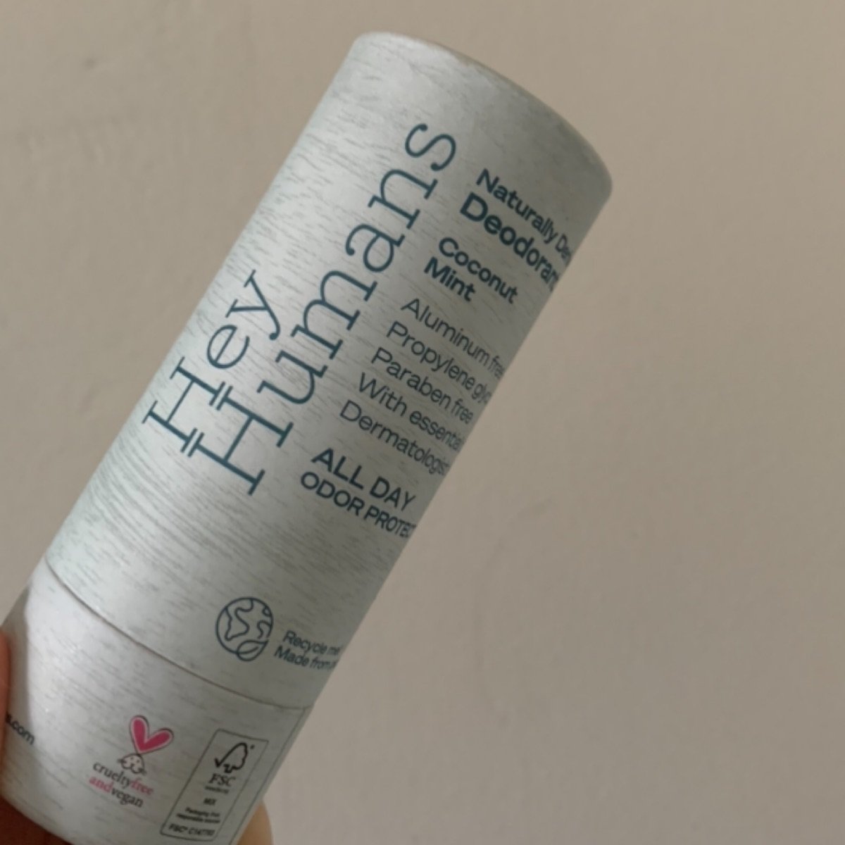 Coconut Mint Deodorant from Hey Humans - Vegan Product Reviews ...