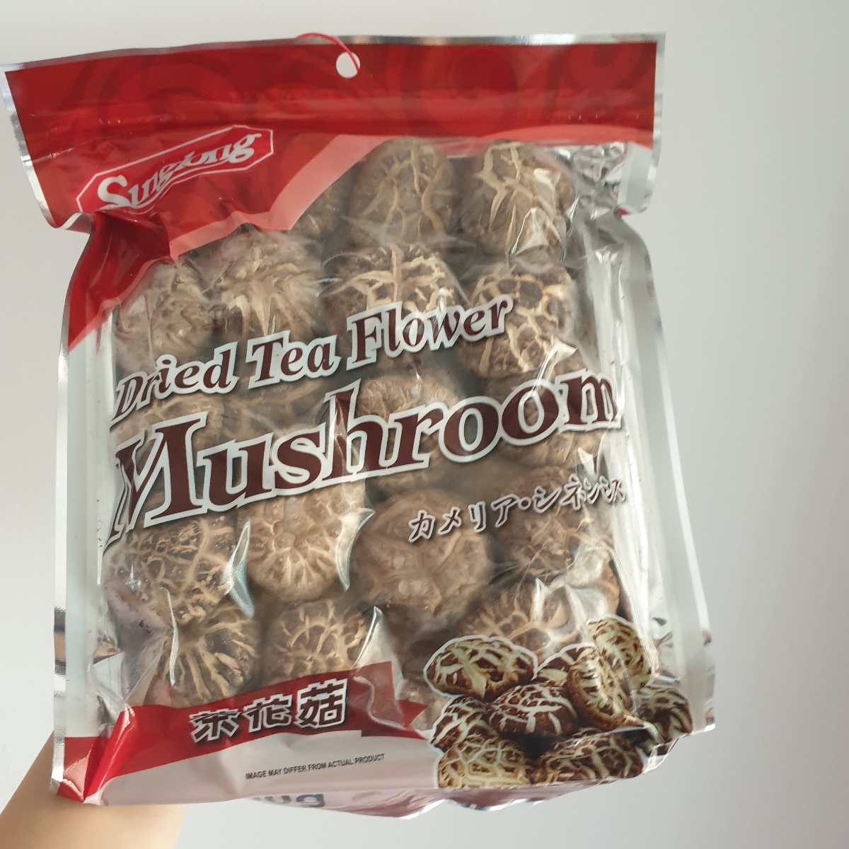 Dried Tea Flower Mushrooms from Singlong - Vegan Product Reviews ...