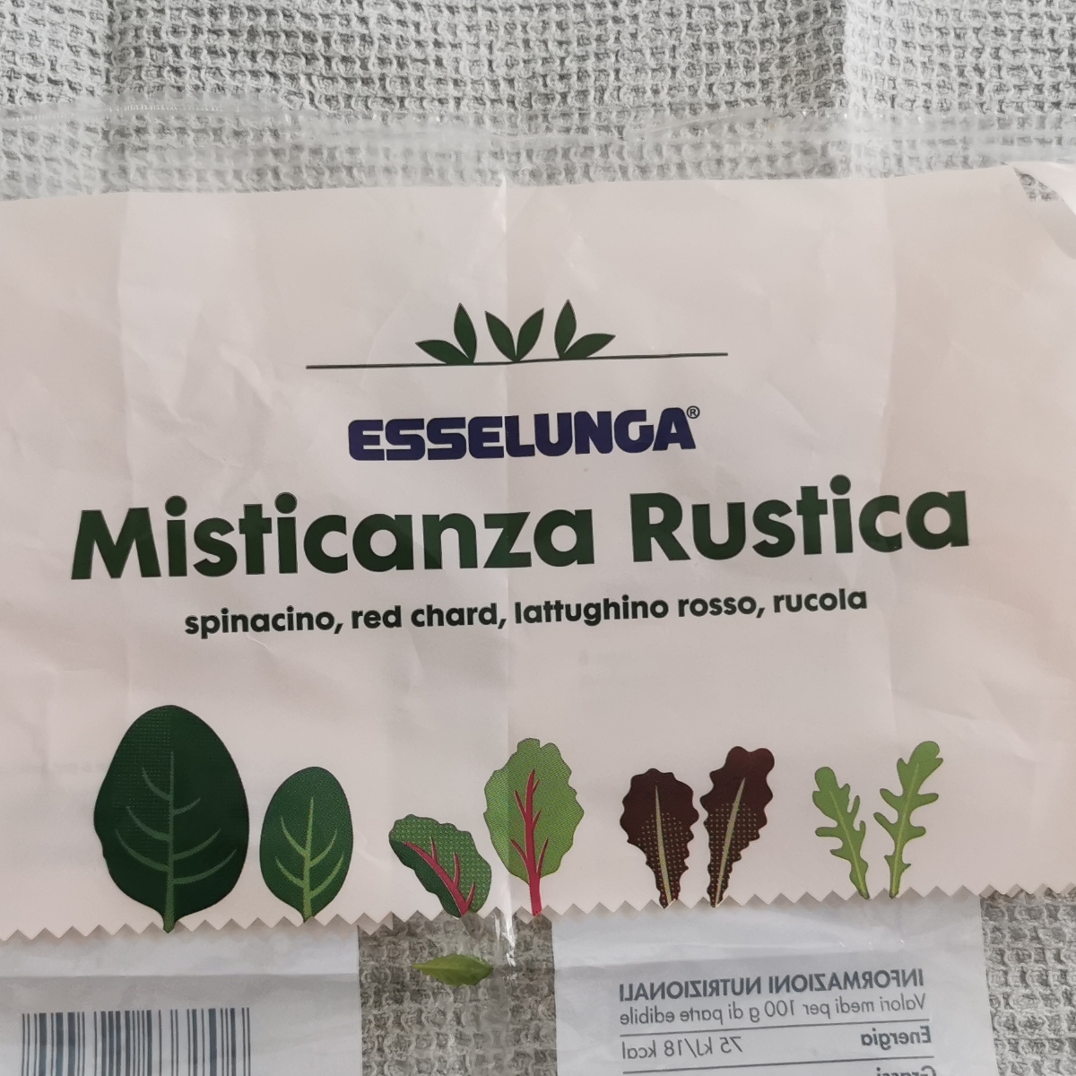 Misticanza rustica from Esselunga - Vegan Product Reviews & Ratings ...