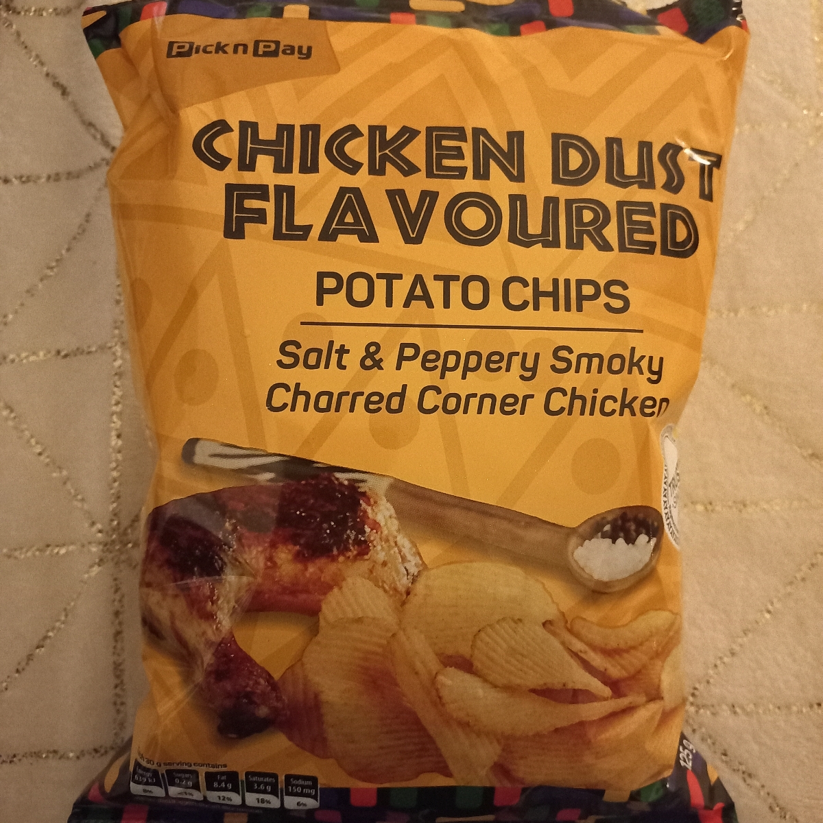 Chicken dust flavoured chips from Pick n Pay - Vegan Product Reviews ...