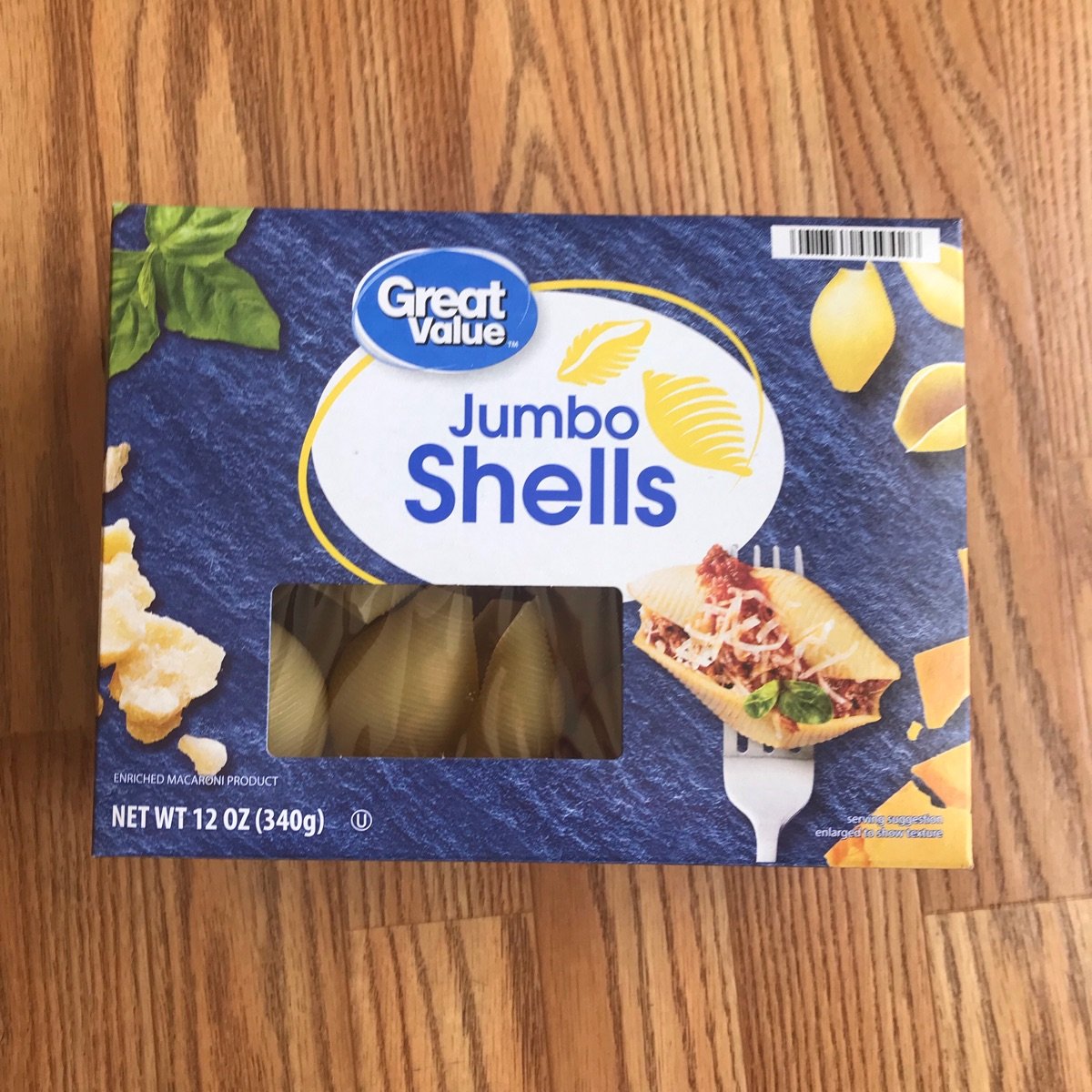 Jumbo Shells from Great Value - Vegan Product Reviews & Ratings | abillion