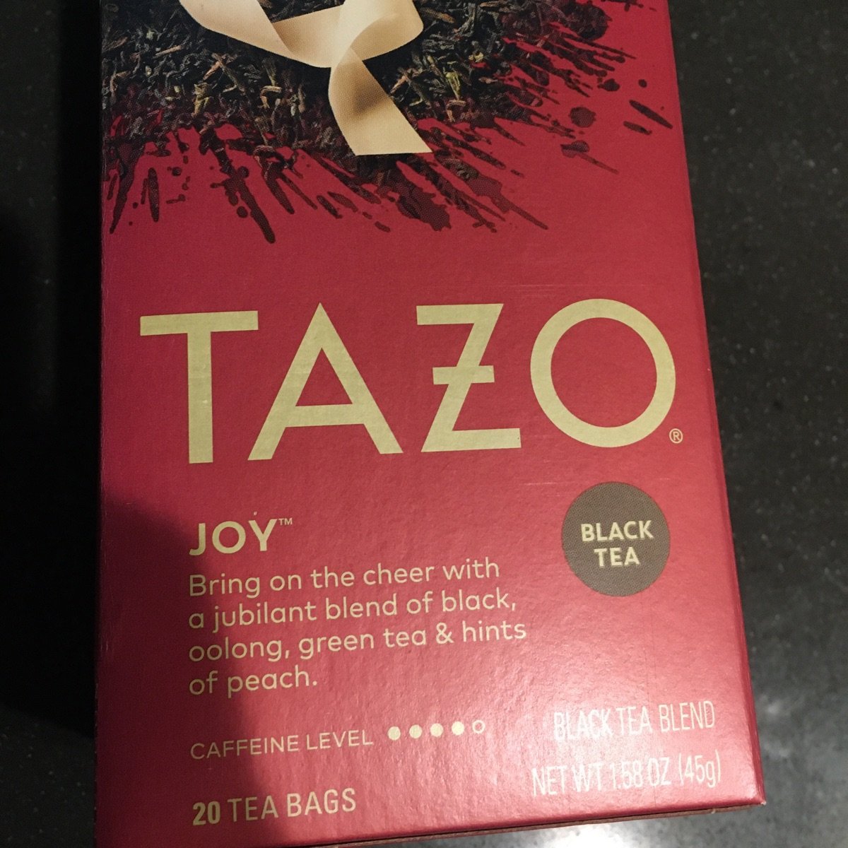 Joy Tea from Tazo - Vegan Product Reviews & Ratings | abillion