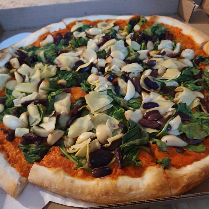 Mezza Luna Pizzeria Springfield, United States Vegan Pizza Review ...
