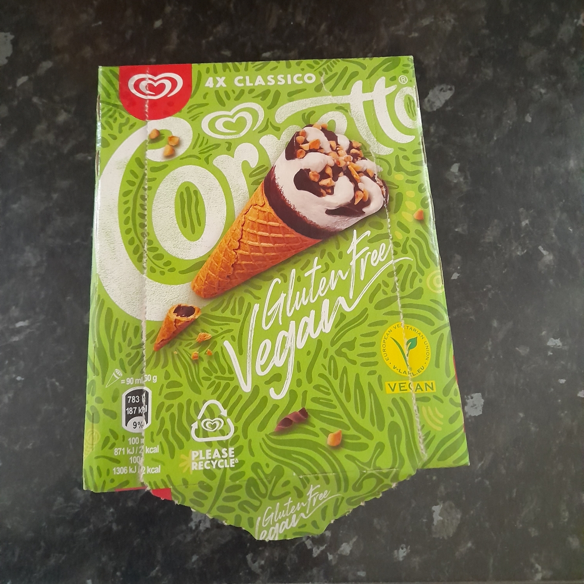 walls cornetto vegan gluten free from Unilever - Vegan Product Reviews ...