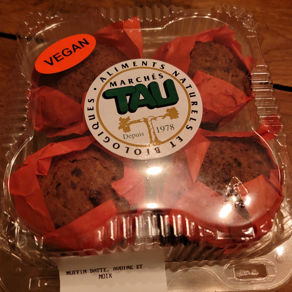Muffin Au Son from Les Aliments Naturels Tau - Vegan Product Reviews ...
