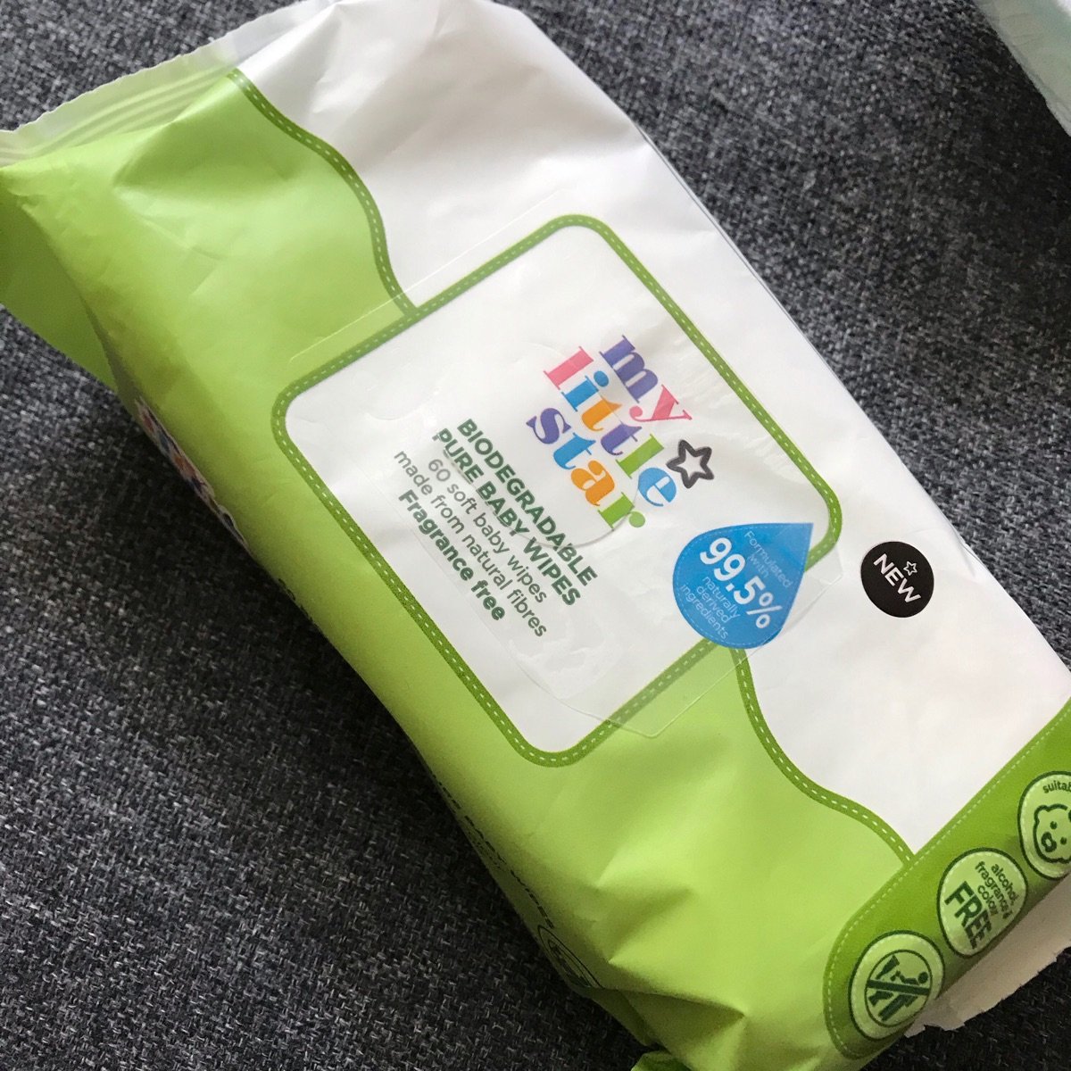 My little star biodegradabe wipes from Superdrug Store plc - Vegan ...