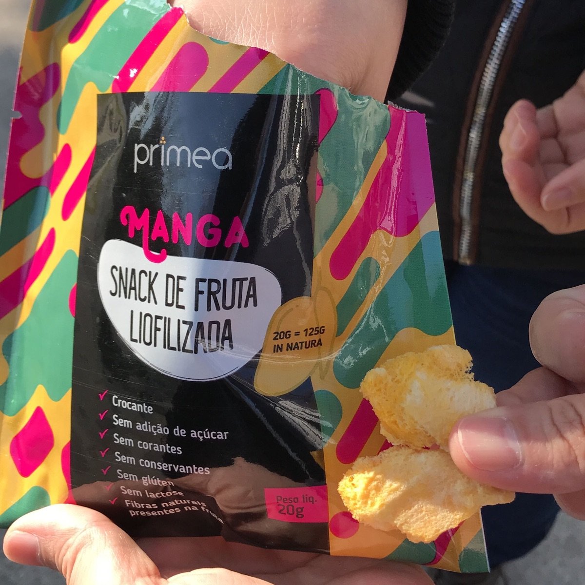 Snack de fruta liofilizada Manga from OrthoNutri - Vegan Product ...
