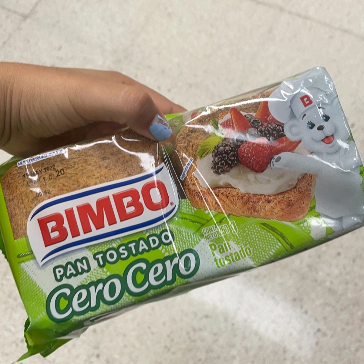 Pan tostado cero cero from Bimbo - Vegan Product Reviews & Ratings ...