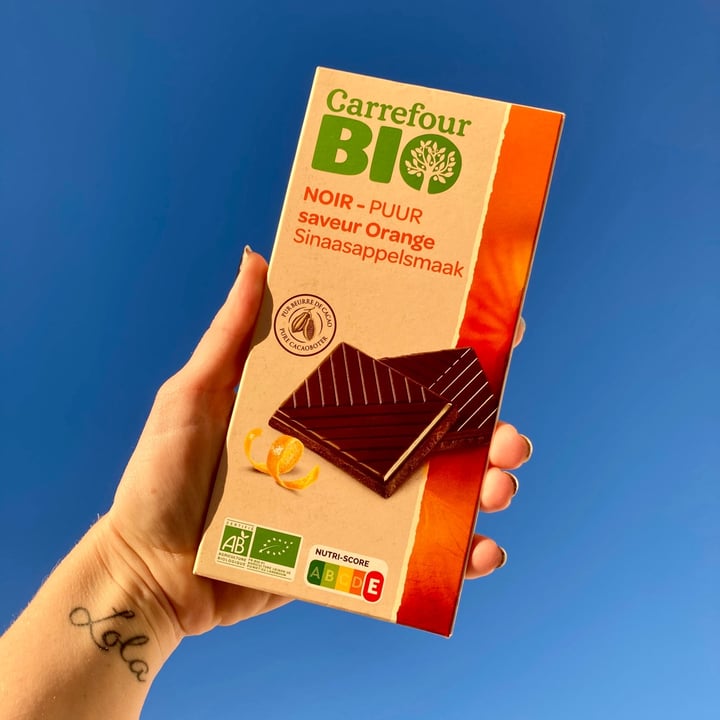 Carrefour Chocolate Negro Sabor Naranja Review | abillion