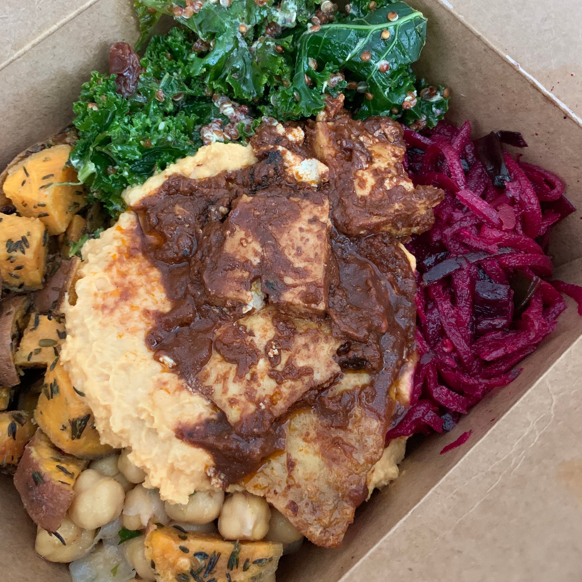 Super Food Protein Bowl at The Vegetable Hunter- Vegan/ Vegetarian Cafe ...