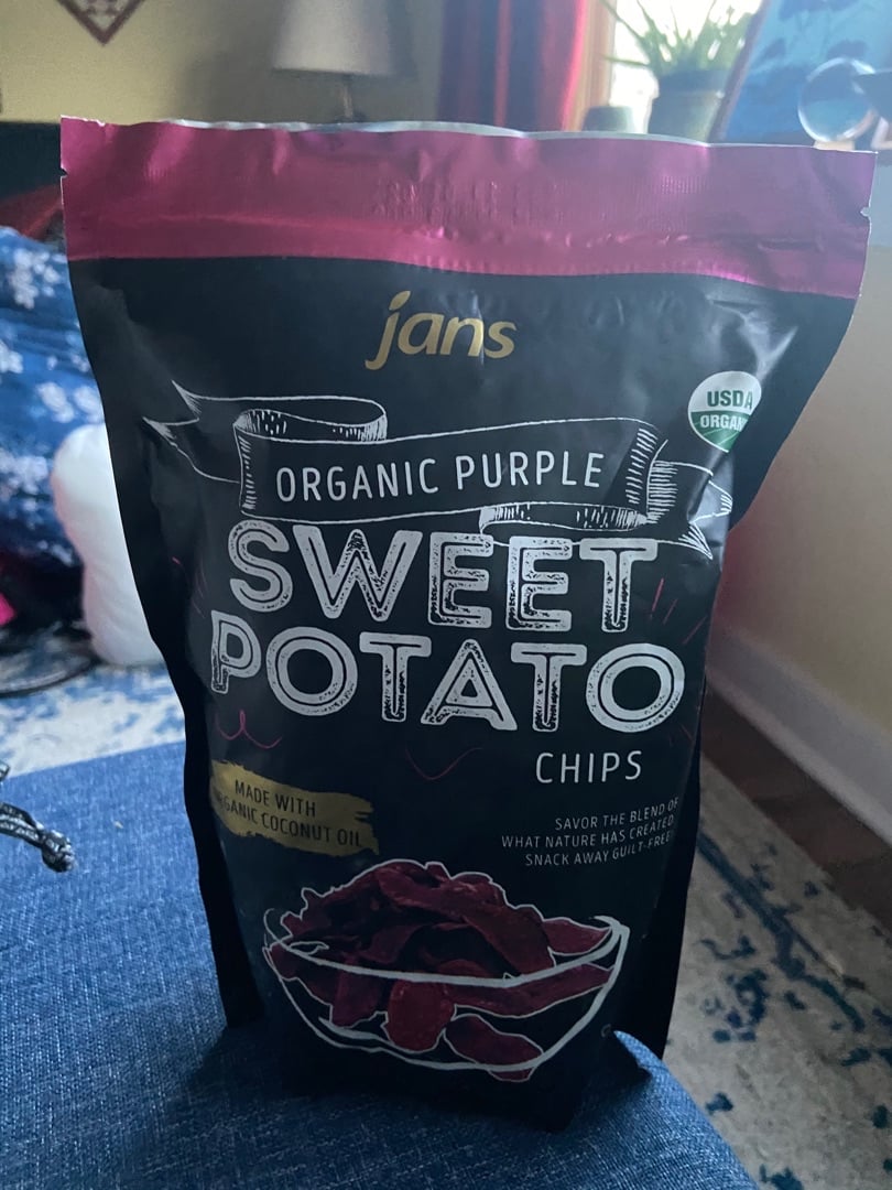 Organic Purple Sweet Potato Chips from Jans - Vegan Product Reviews ...