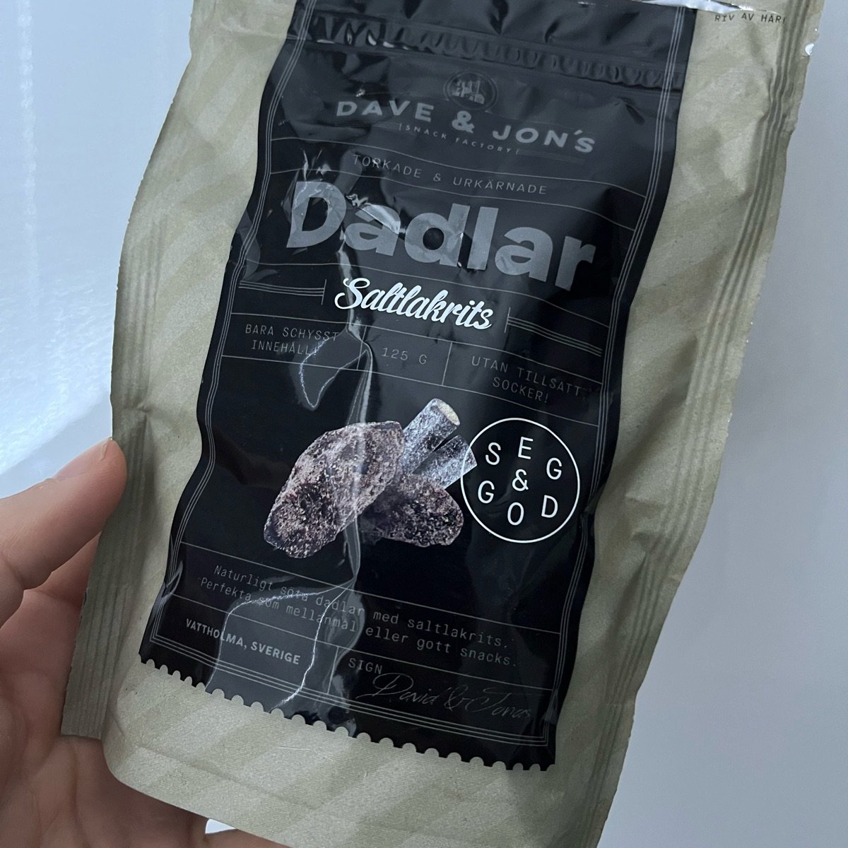 Dave & Jon's dadlar lakrits Reviews | abillion