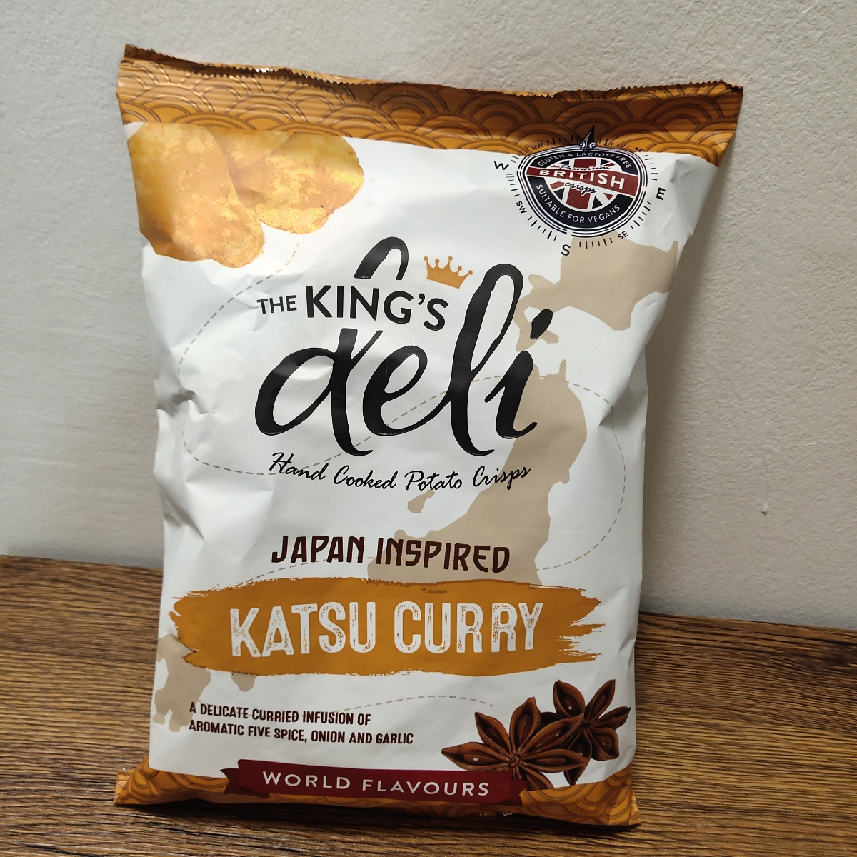 Japan-inspired Katsu Curry Crisps from The King's Deli - Vegan Product ...