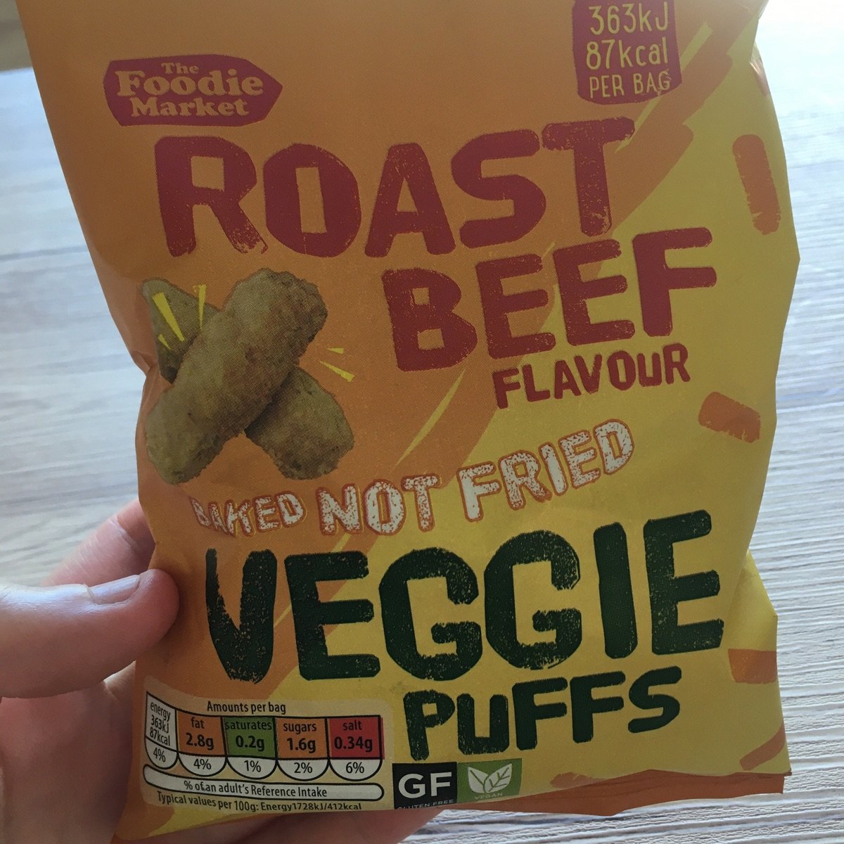 Roast Beef Flavour Veggie Puffs from The Foodie Market - Vegan Product ...