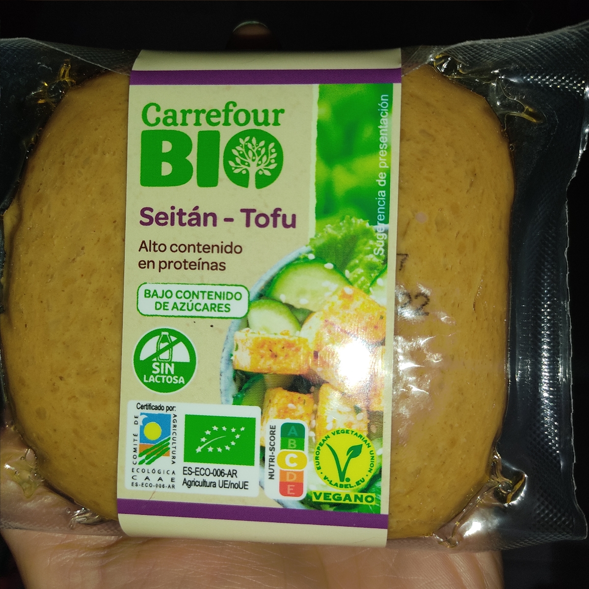 Seitan-tofu from Carrefour Bio - Vegan Product Reviews & Ratings | abillion
