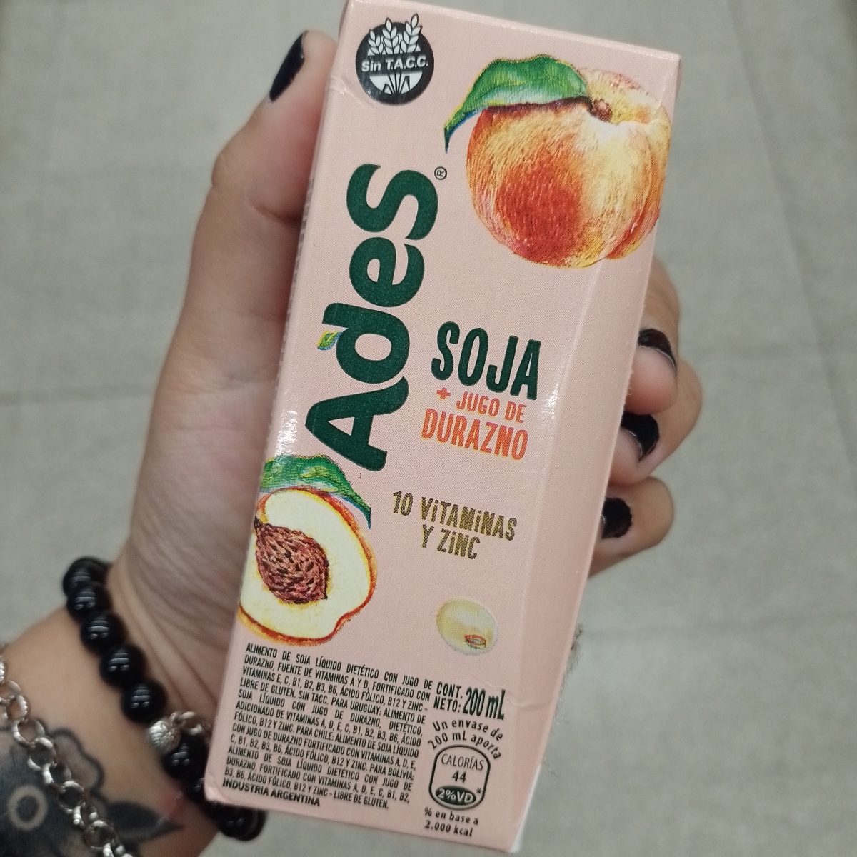 Ades con Jugo de Durazno from Ades - Vegan Product Reviews & Ratings | abillion
