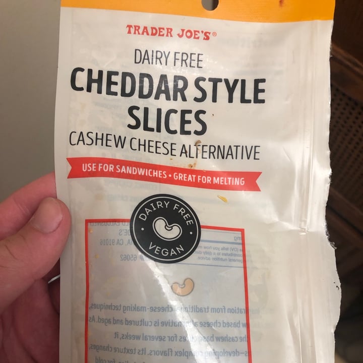 Trader Joe's Dairy Free Cheddar Style Slices Review | abillion