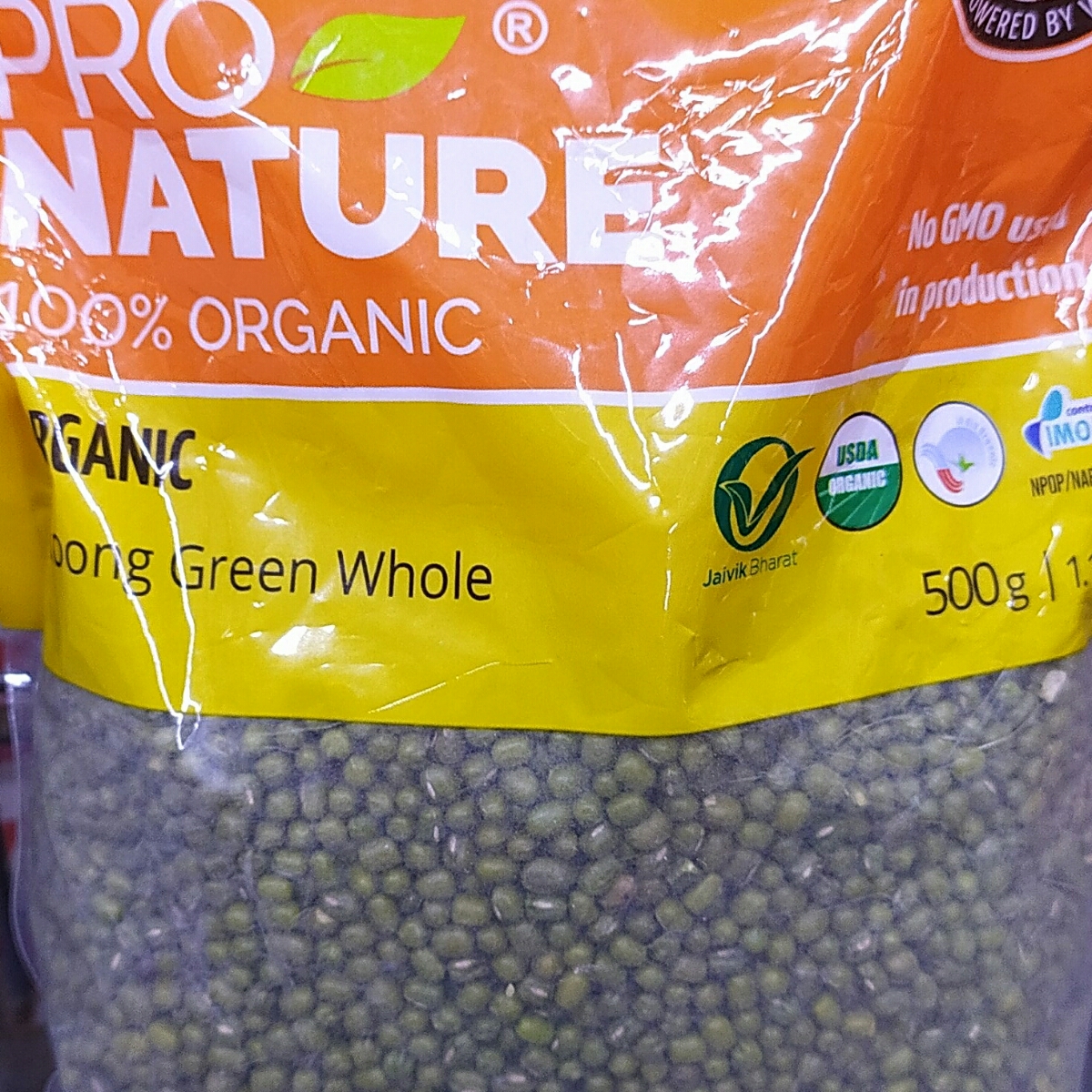Moong Dal Green from Pro Nature - Vegan Product Reviews & Ratings ...