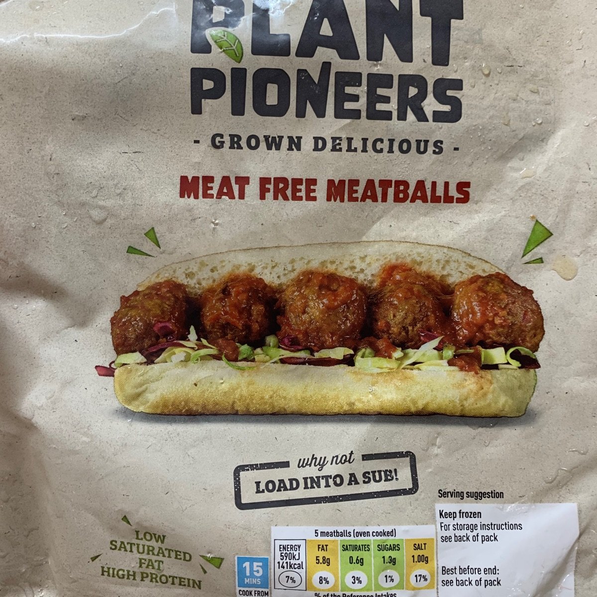 Plant Pioneers Meat Free Meatballs from Sainsbury's - Vegan Product ...