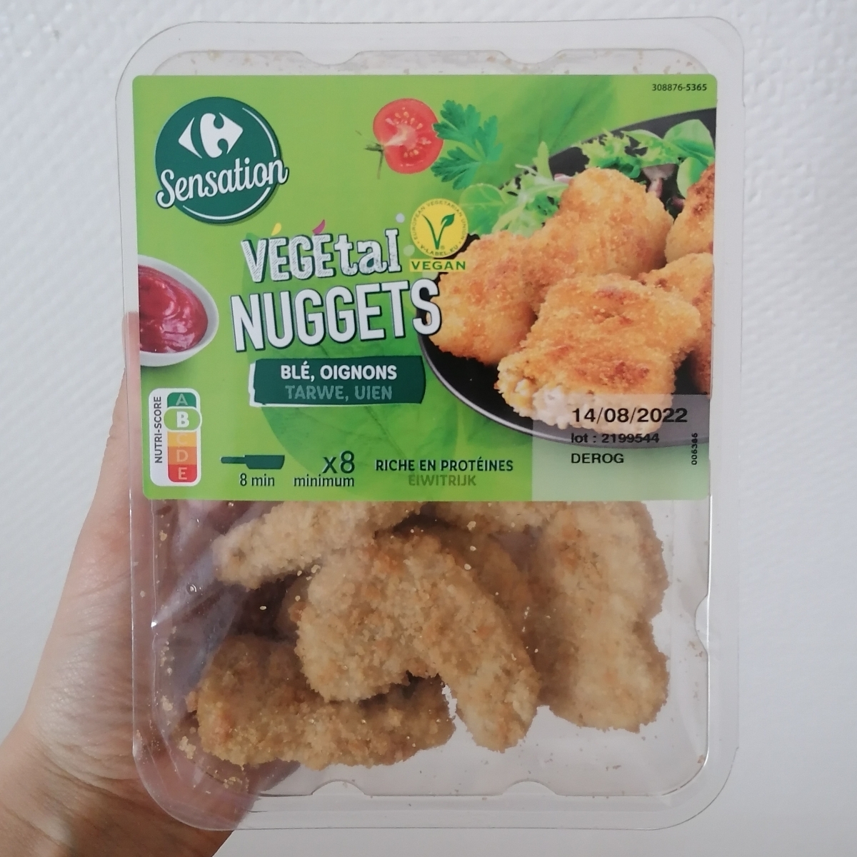 végétal nuggets from Carrefour Sensation - Vegan Product Reviews ...
