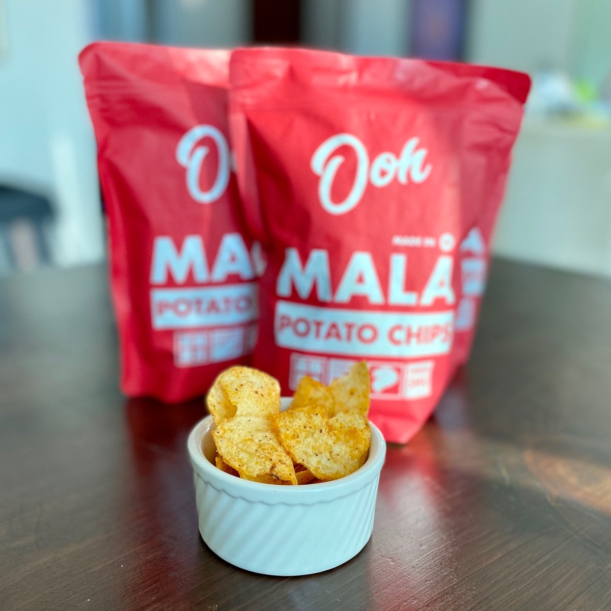 Mala Potato Chips from Ooh - Vegan Product Reviews & Ratings | abillion