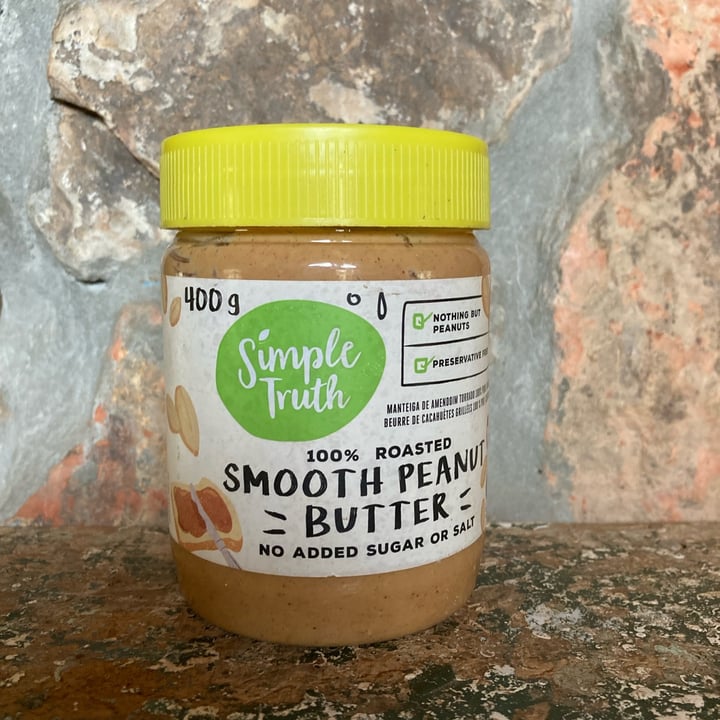 Simple Truth Smooth Peanut butter (sugar free) Review | abillion