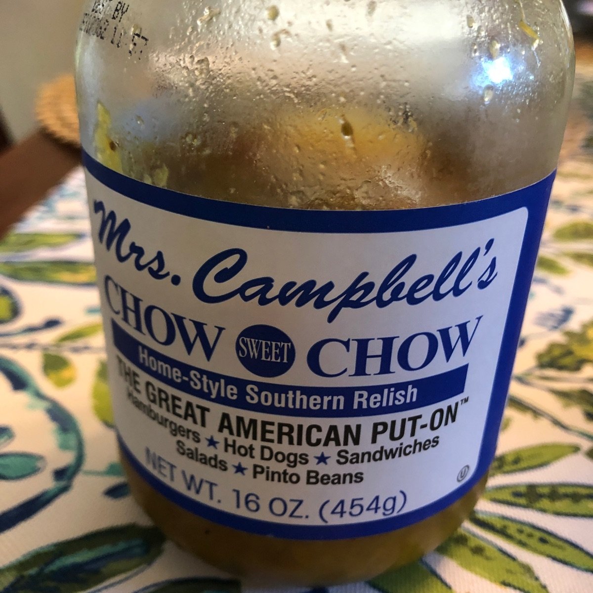 Chow Chow Sweet Home-style Southern Relish from Mrs. Campbell’s - Vegan ...