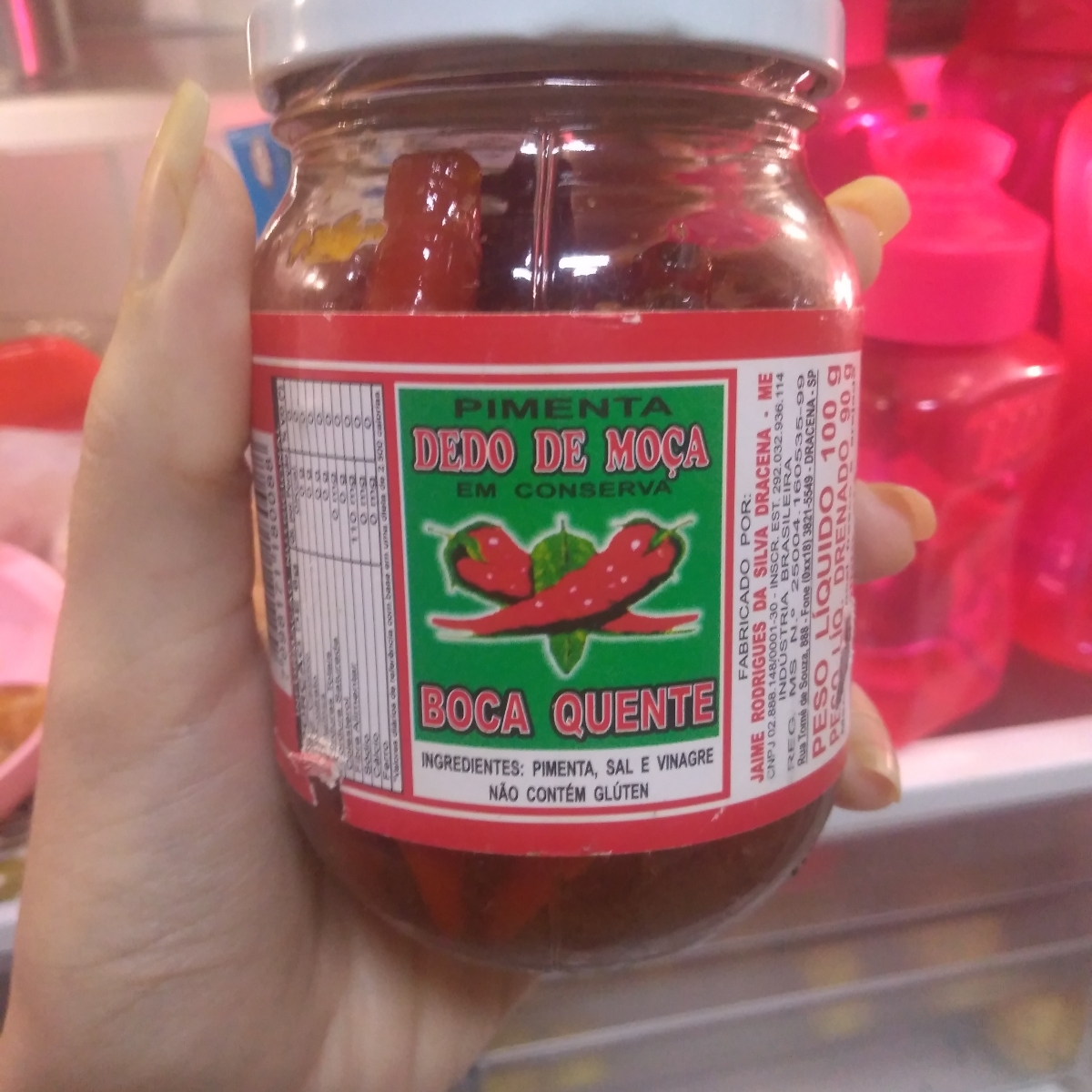 Boca quente Pimenta Dedo de Moça 评价 | abillion