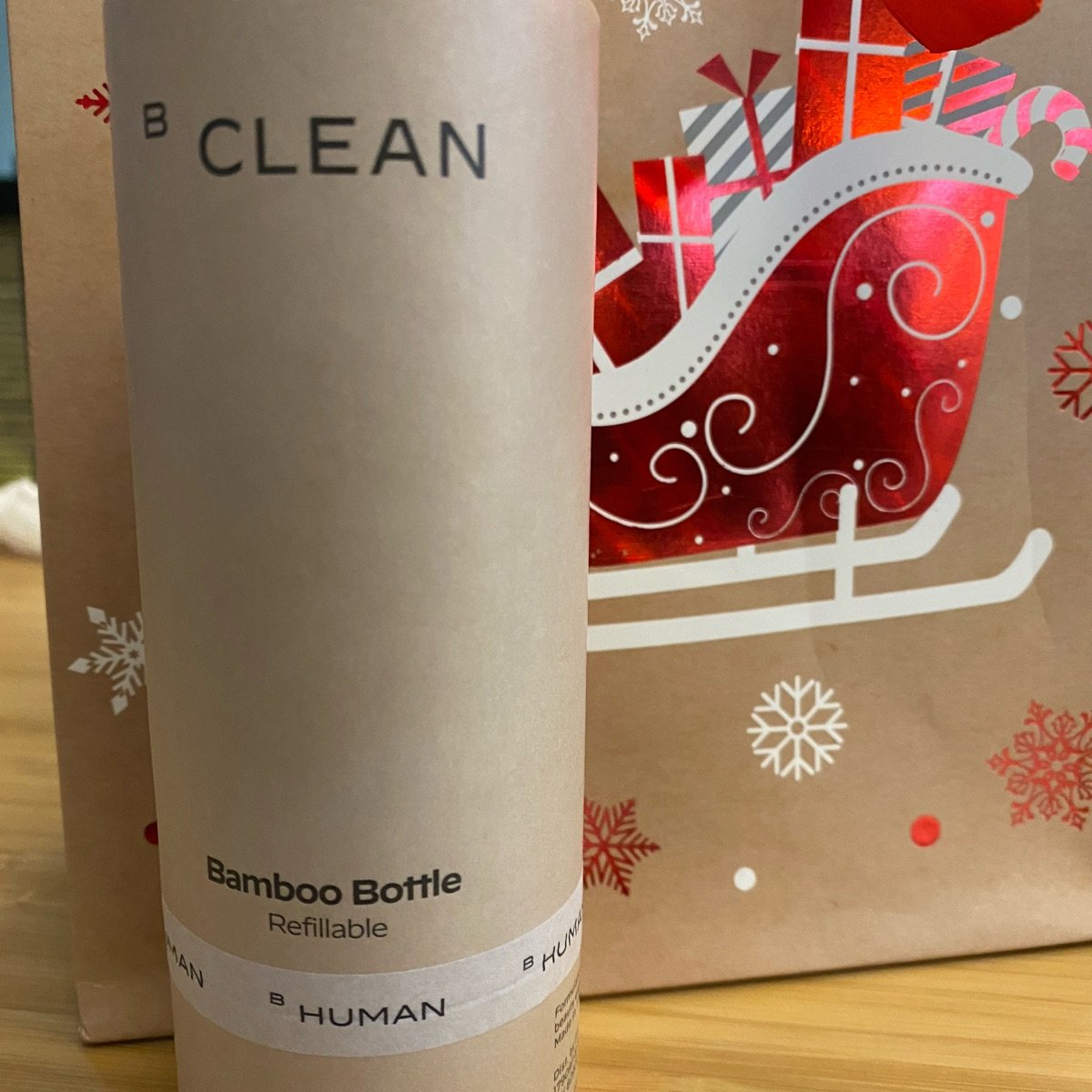 B CLEAN Bamboo Bottle from B Human - Vegan Product Reviews & Ratings ...
