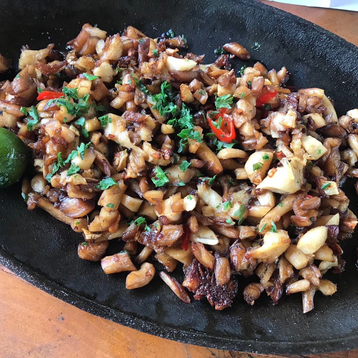 Mushroom Sisig at Green Thumb Farm - Vegan Dish Reviews & Ratings ...