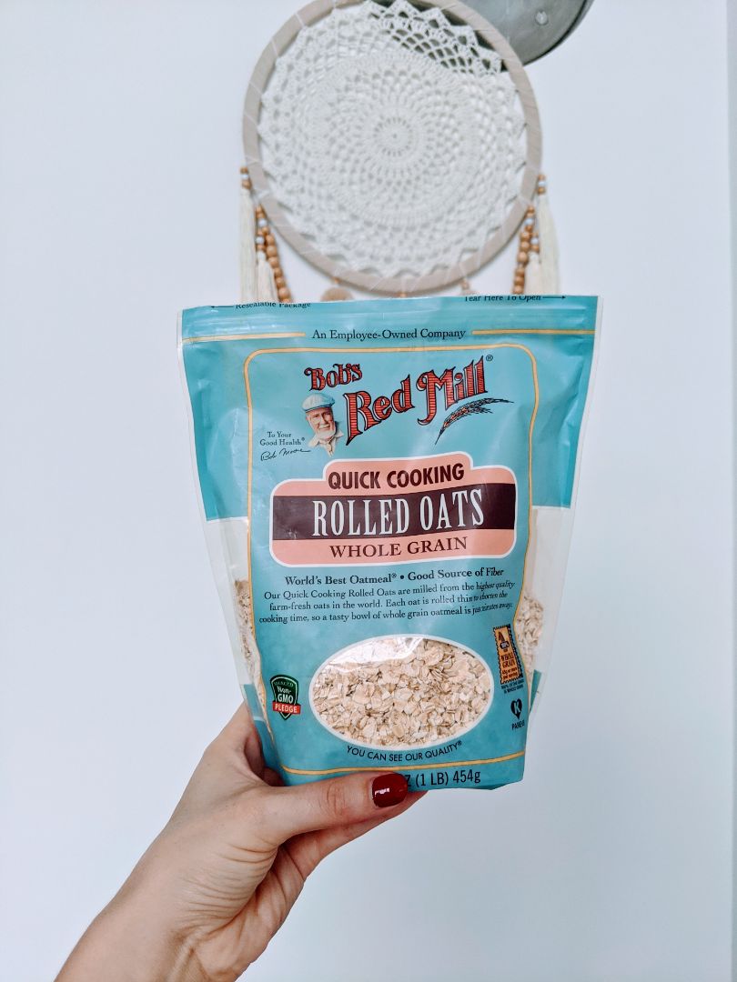 Quick Cooking Rolled Oats Whole Grain from Bob's Red Mill - Vegan ...