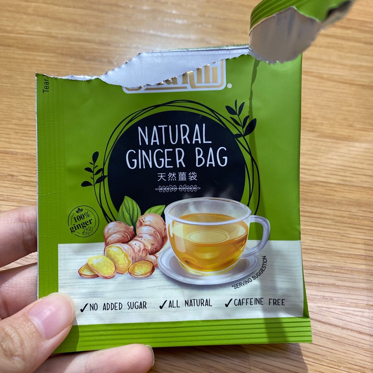 Natural Ginger Bag from Gold Kili - Vegan Product Reviews & Ratings ...