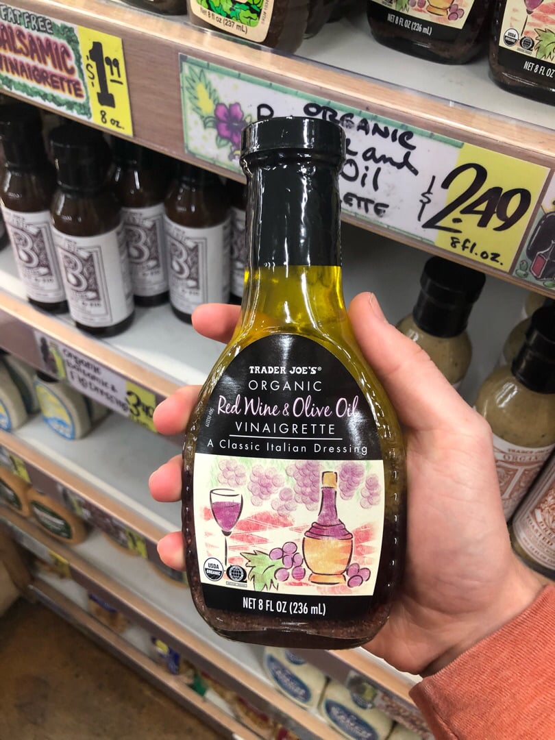 Trader Joe's organic red wine & olive oil vinaigrette Reviews | abillion