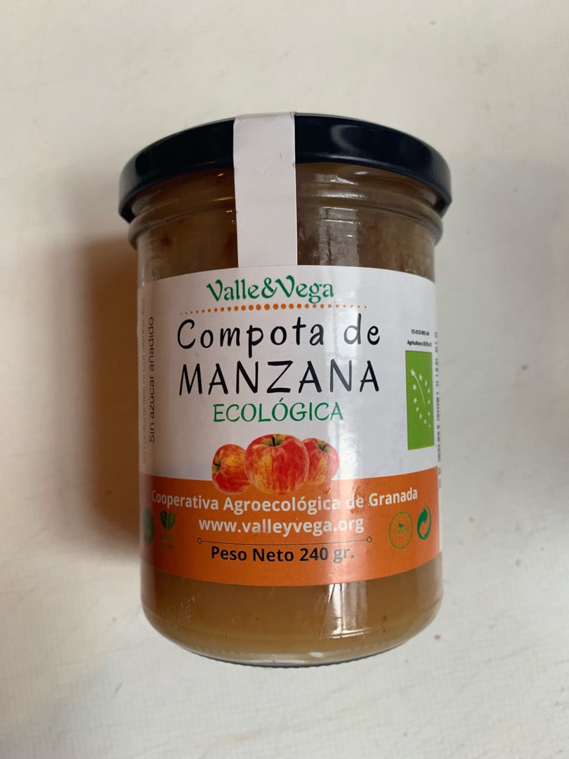 Compota De Manzana Ecológica from Valle&Vega - Vegan Product Reviews ...