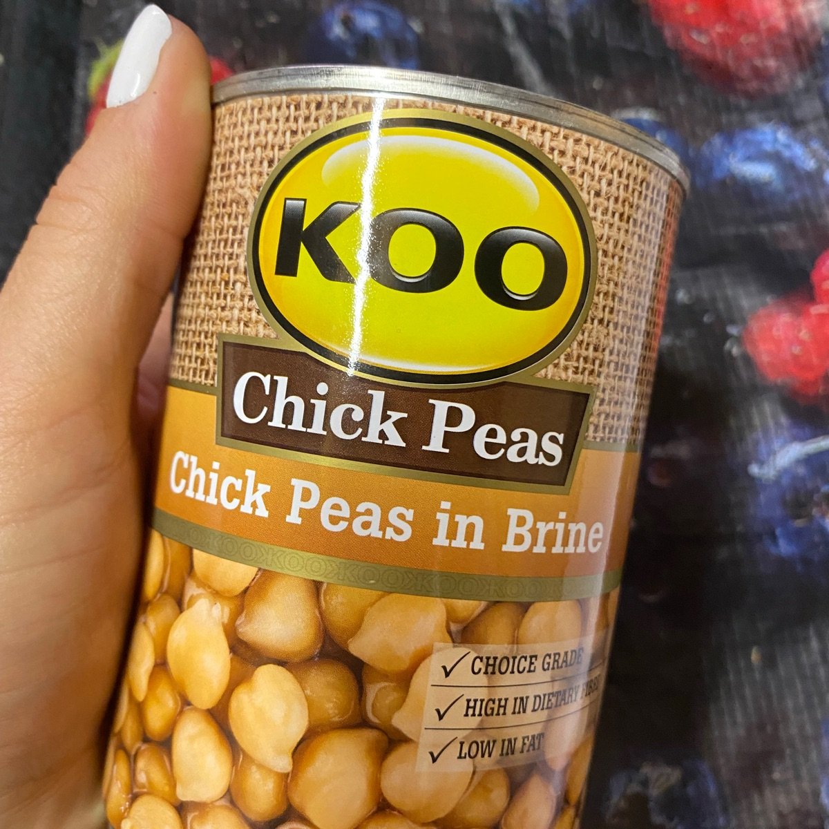 Chickpeas from Koo - Vegan Product Reviews & Ratings | abillion
