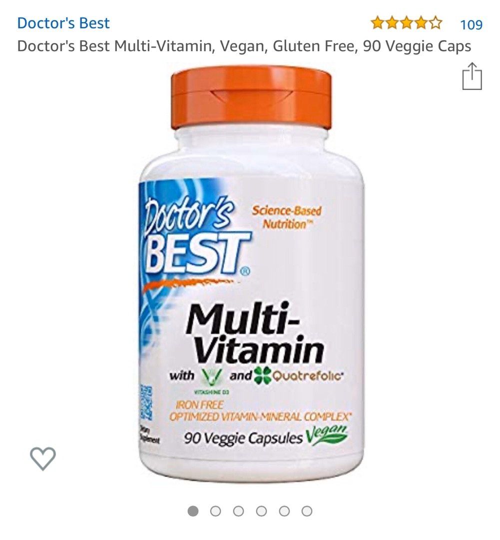 Multivitamins from Doctor's Best - Vegan Product Reviews & Ratings ...