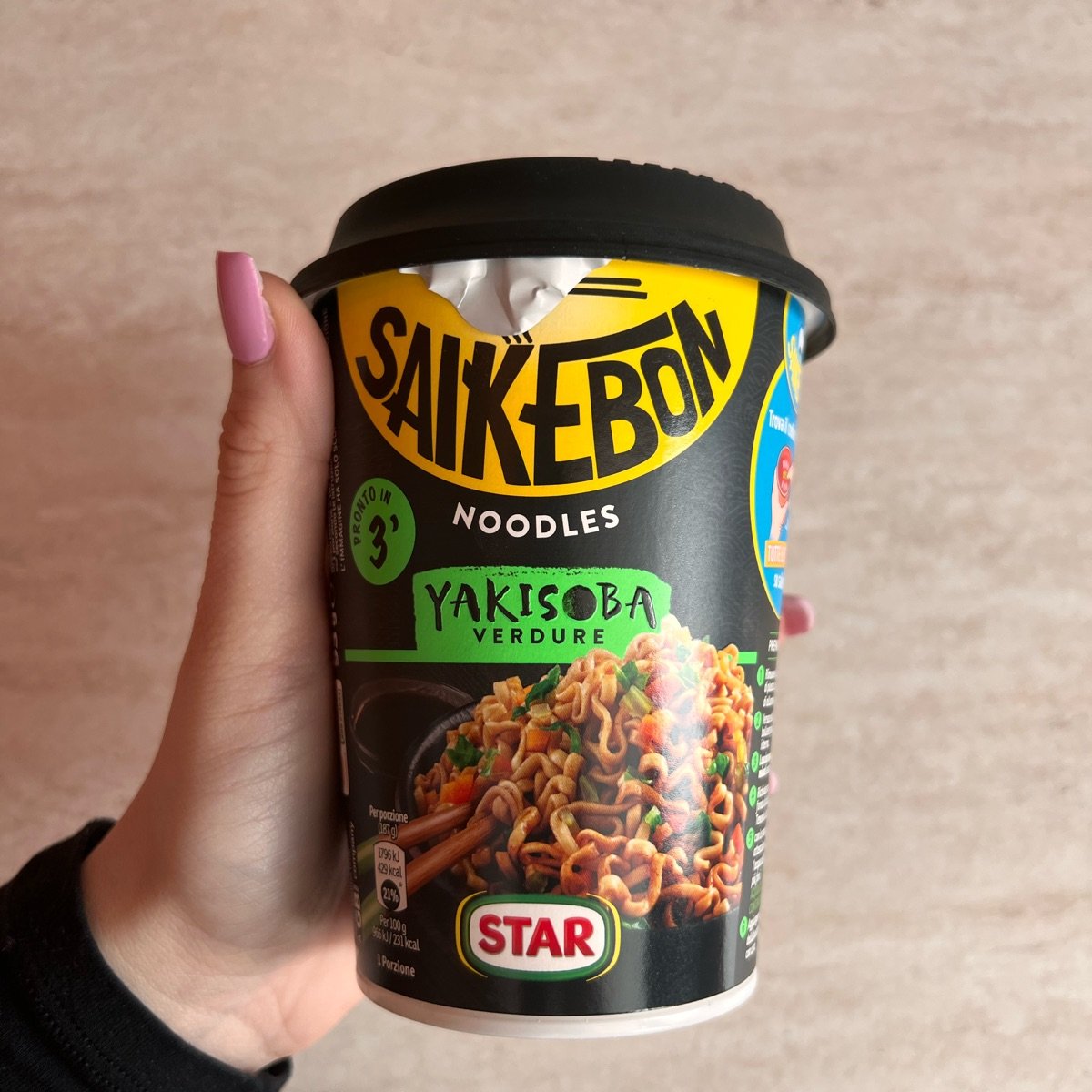 Saikebon yakisoba verdure from Star - Vegan Product Reviews & Ratings ...