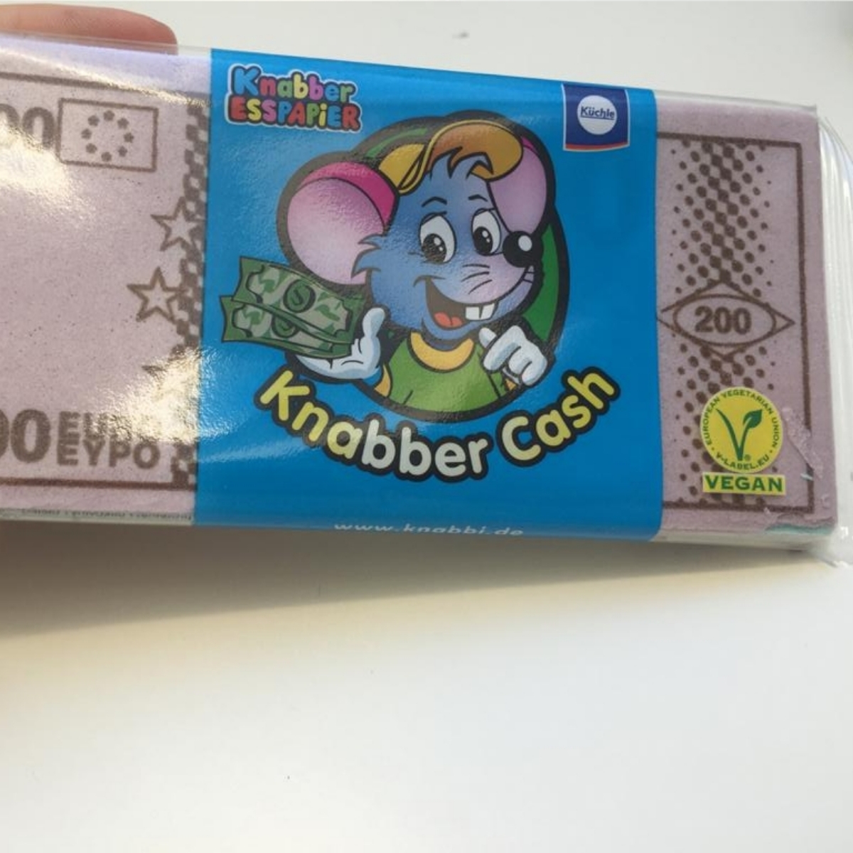 Knabber Esspapier Tutti frutti Geschmack from Küchle - Vegan Product Reviews & Ratings | abillion