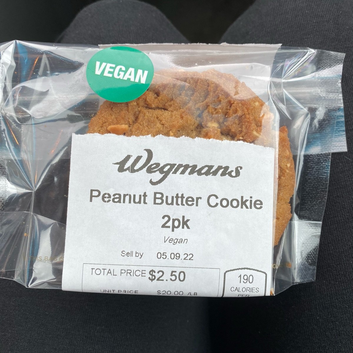 Peanut butter cookies from Wegmans - Vegan Product Reviews & Ratings ...
