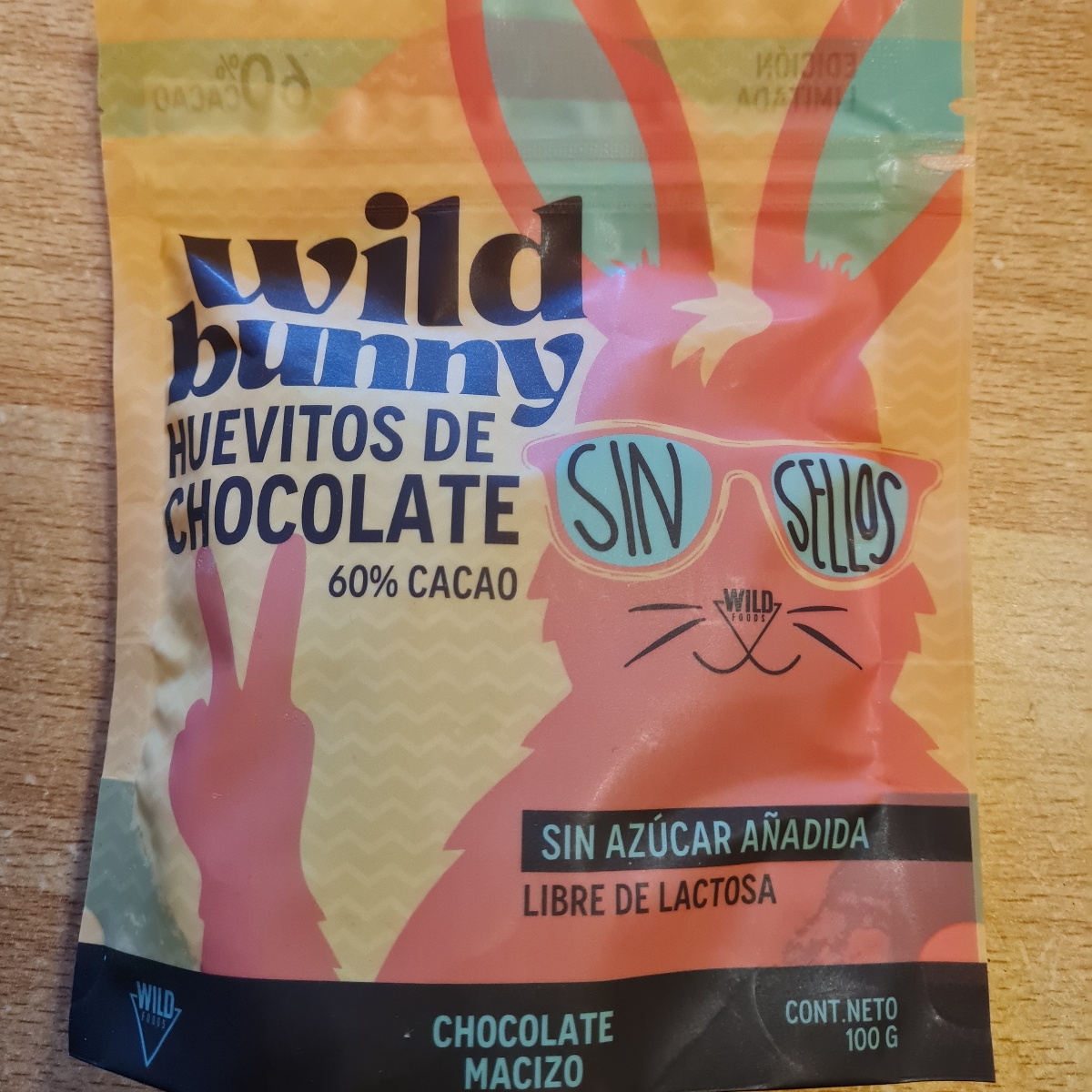 Wild Bunny Huevitos De Chocolate 60% Cacao from Wild Foods - Vegan ...