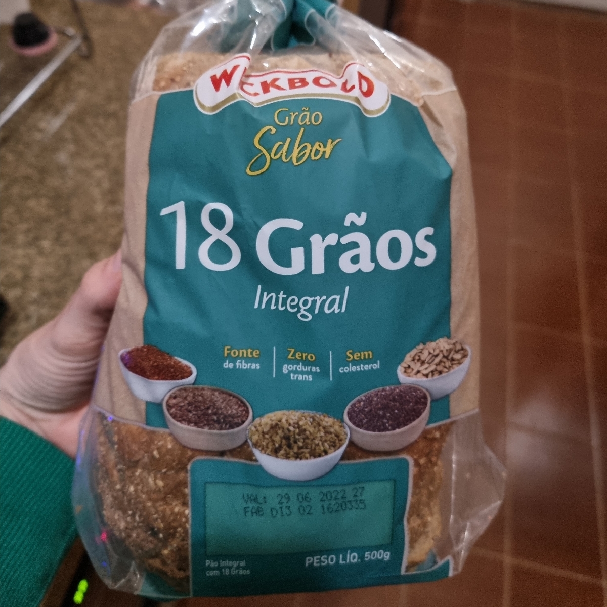 Wickbold Pão 18 grãos Grão Sabor Integral 500g Reviews | abillion