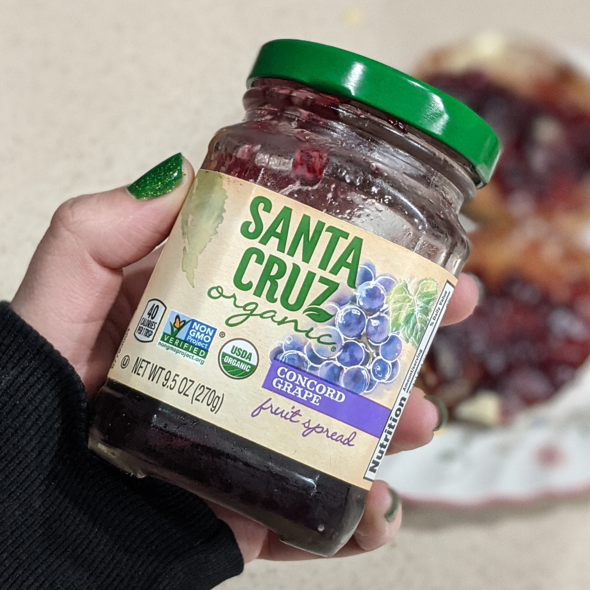 Santa Cruz Organic Concord Grape Fruit Spread Reviews | abillion