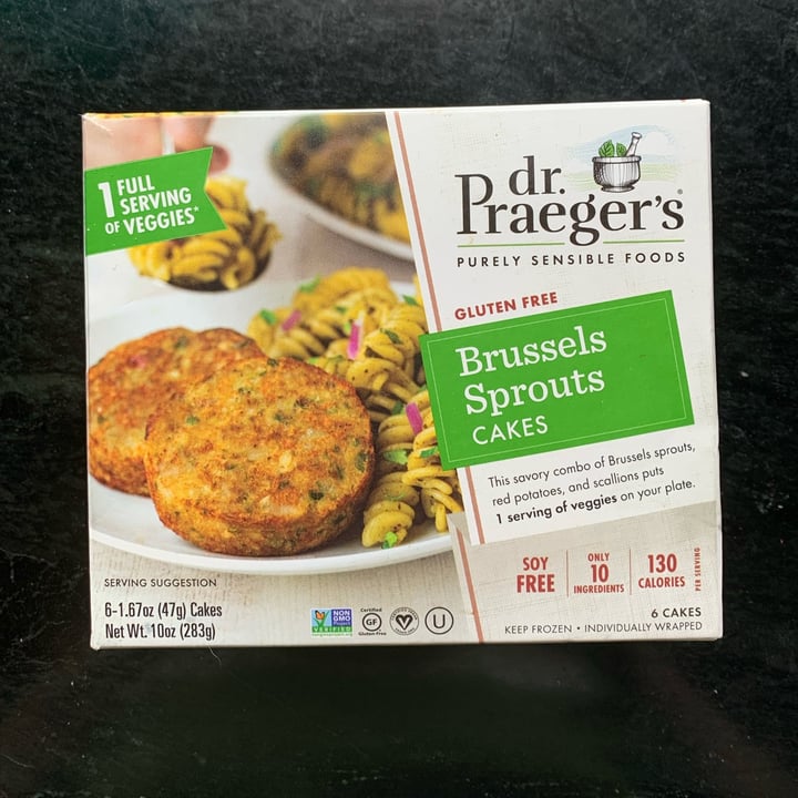 Dr. Praeger's Brussels Sprouts Cakes Review | abillion
