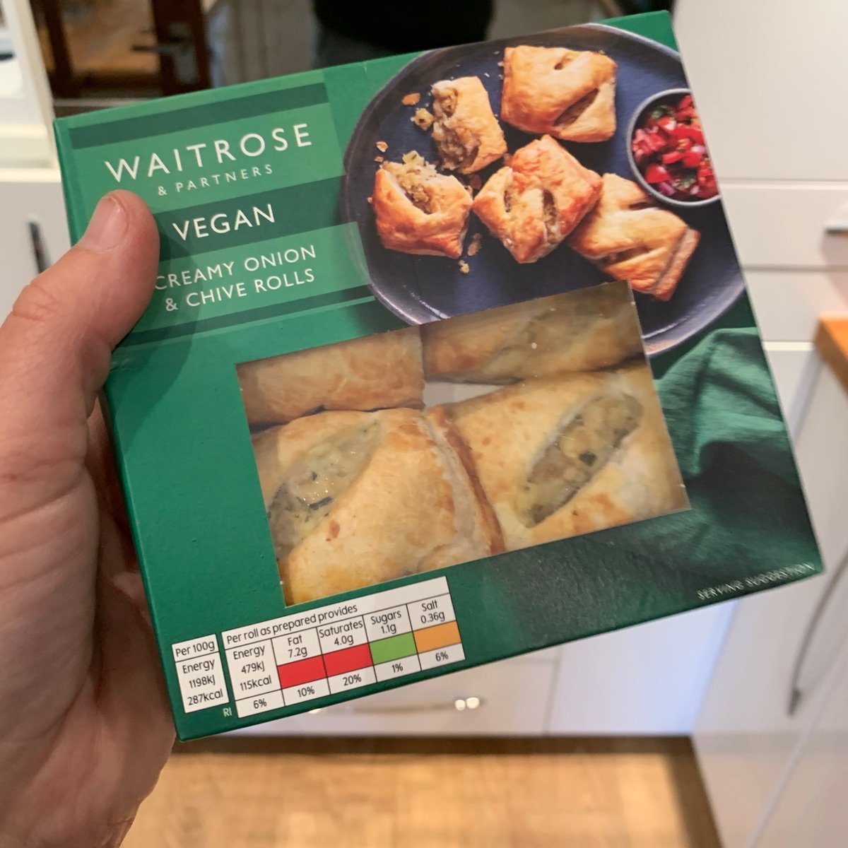 Creamy cheese and onion from Waitrose - Vegan Product Reviews & Ratings ...