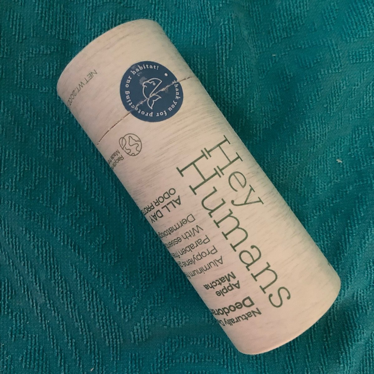 Apple Matcha Deodorant from Hey Humans - Vegan Product Reviews ...