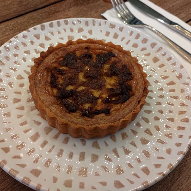 Burnt Onion Quiche at Sprout Plant Based Fusion, Kuala Lumpur - Vegan ...