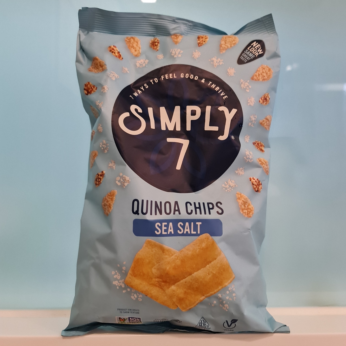 Quinoa chips sea salt from Simply 7 Snacks - Vegan Product Reviews ...