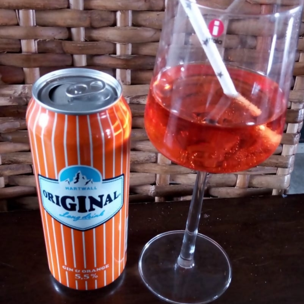 Original Long Drink gin & orange from Hartwall - Vegan Product Reviews ...