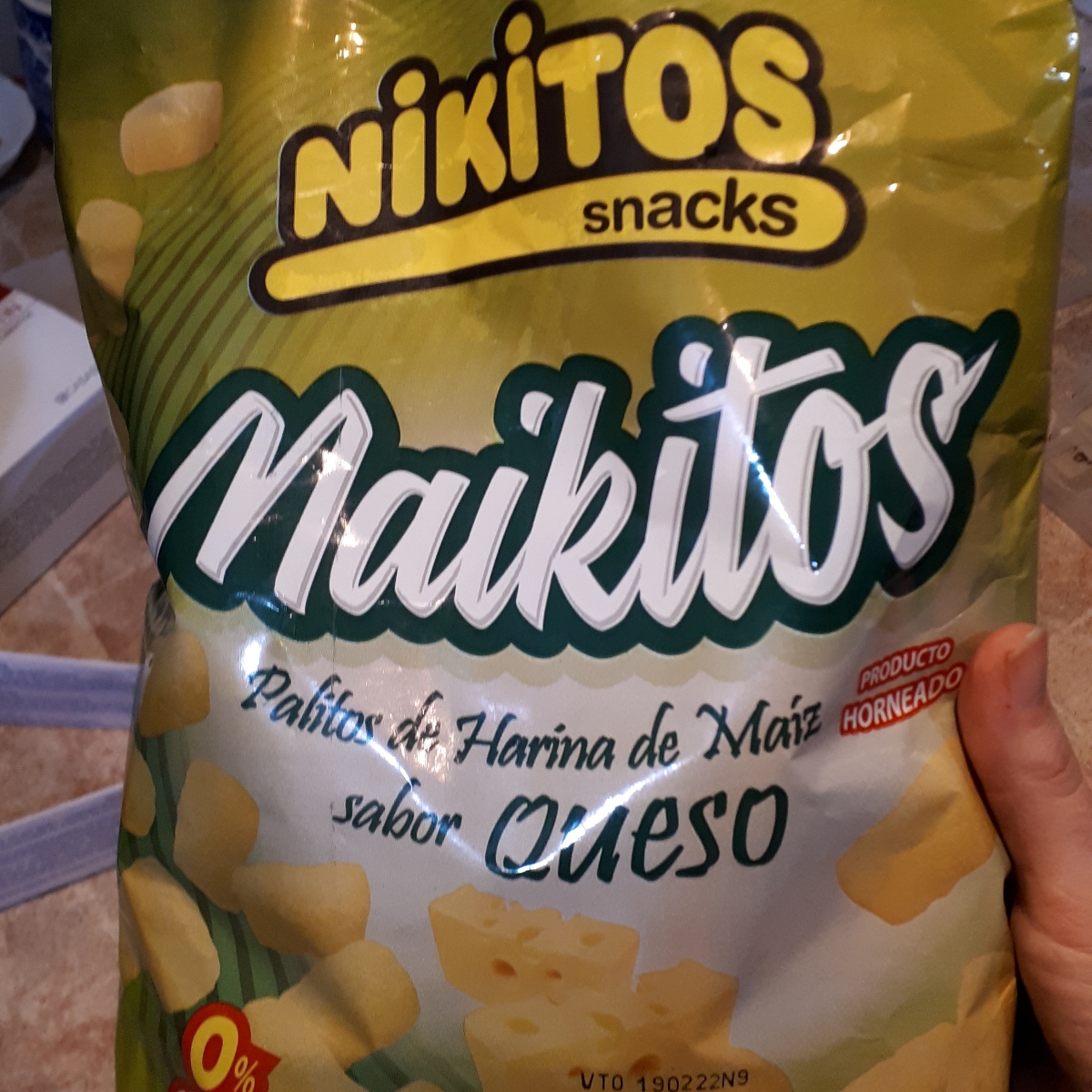 Palitos De Harina De Maíz Sabor Queso from Nikitos - Vegan Product ...